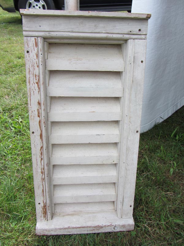 Vintage Barn/ Outbuilding Wooden Vent Louver