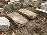 Antique Stone for Construction or Garden at Olde New England Salvage Co.