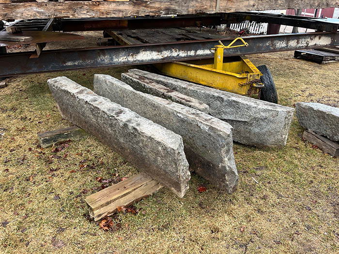 Circa 1830 Granite Foundation Set