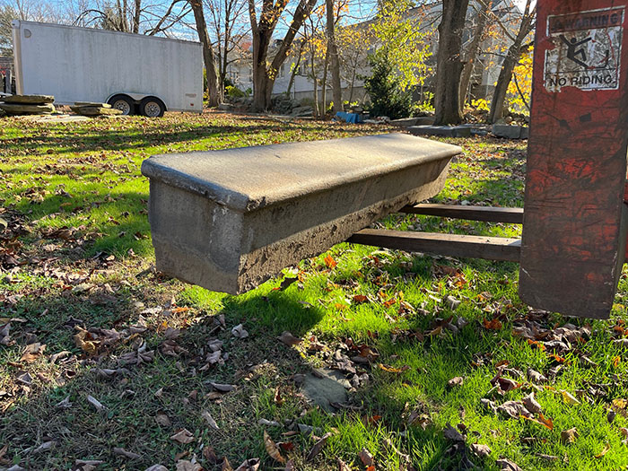 Vintage Granite Two Step Set
