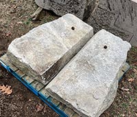 Antique Stone for Construction or Garden at Olde New England Salvage Co.