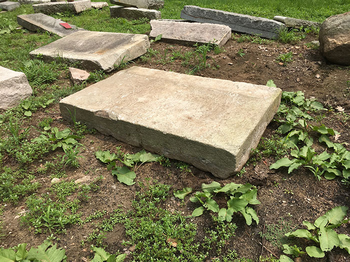 19th Century Granite Entry Step
