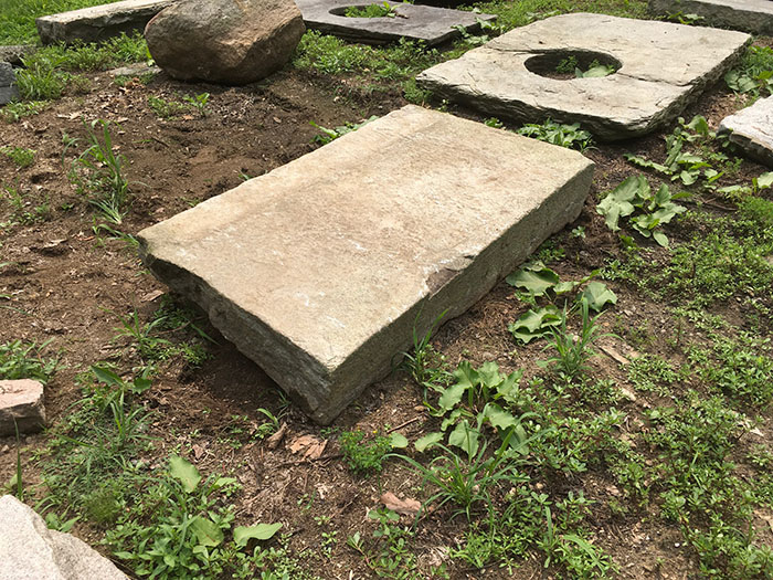 19th Century Granite Entry Step