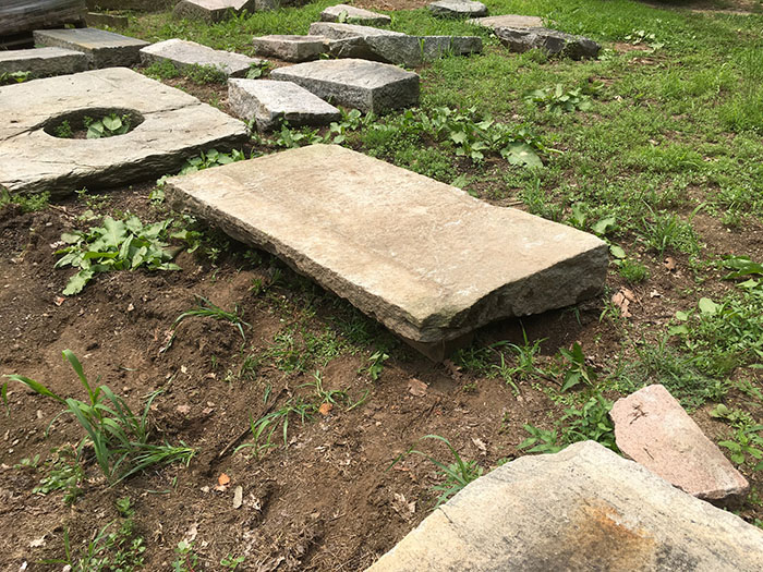 19th Century Granite Entry Step