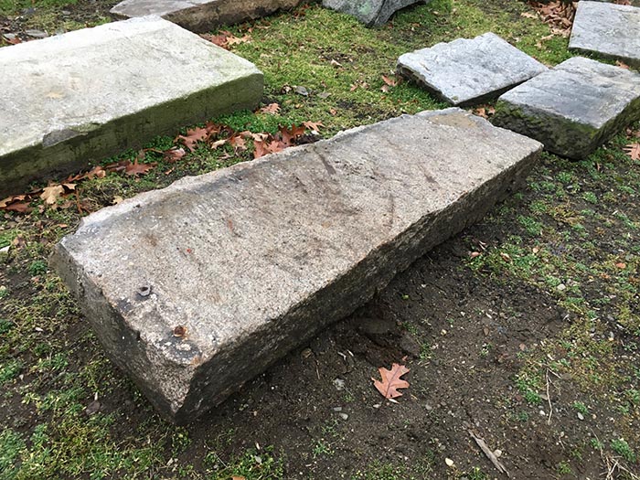 Circa 1840 Granite Entry Step