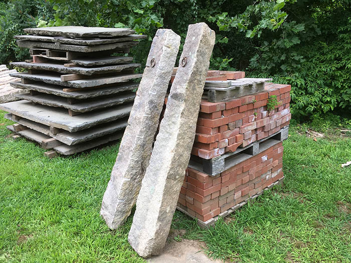 Granite MATCHED PAIR Hitching Posts
