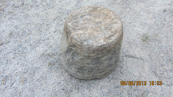 19th Century Granite Mortar Stone